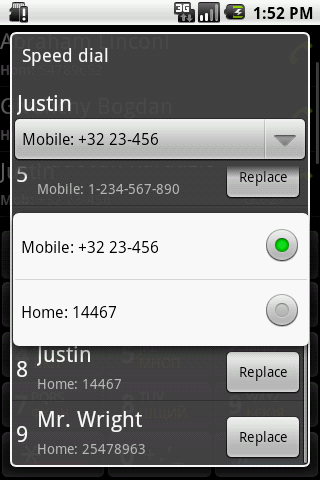 Old school speed dialing – Eir3